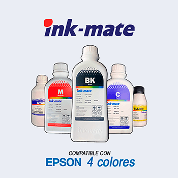 Tintas Ink-Mate para Epson de 4 colores - Ink-Mate en Argentina